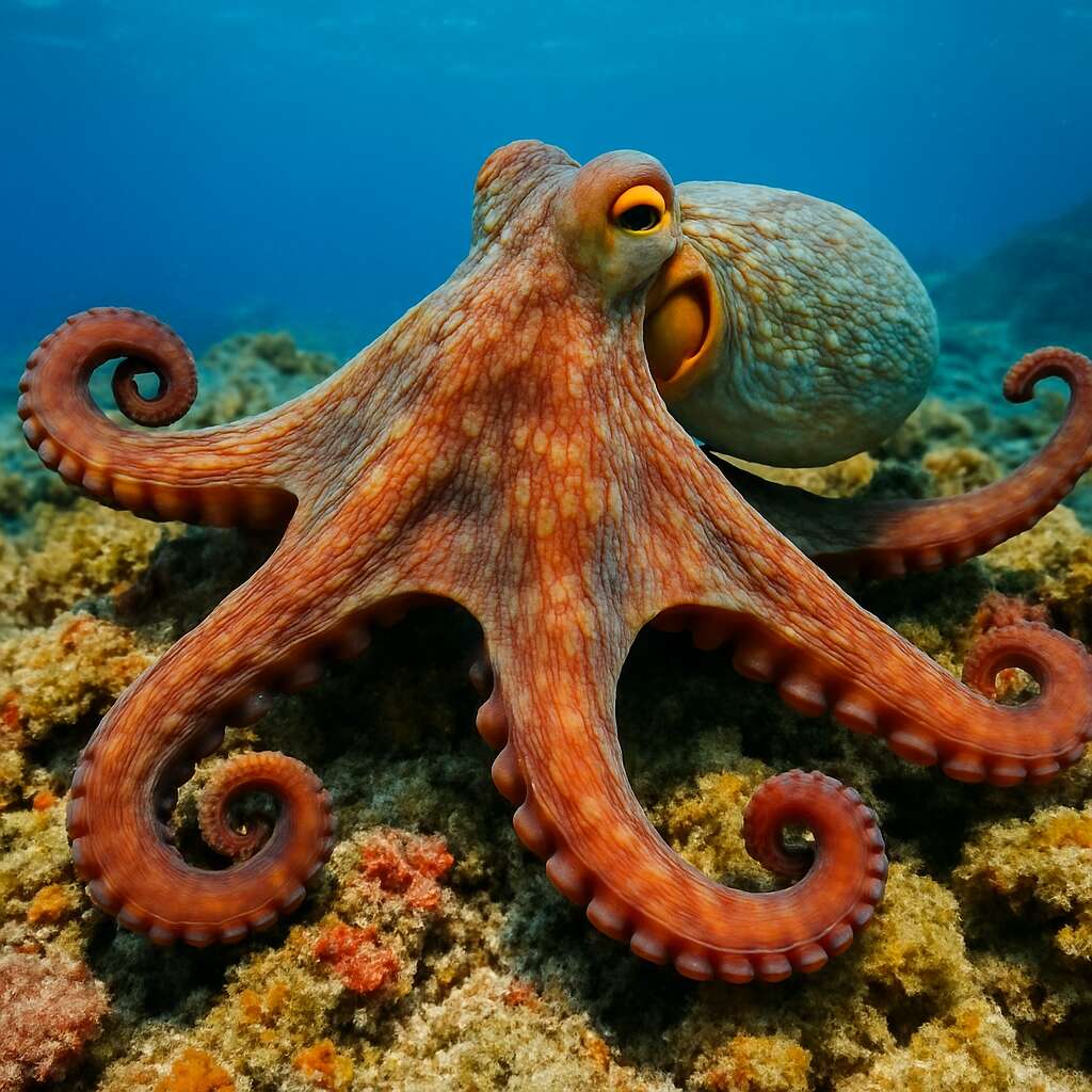 Common Octopus Octopus vulgaris: Fascinating Facts About the ...