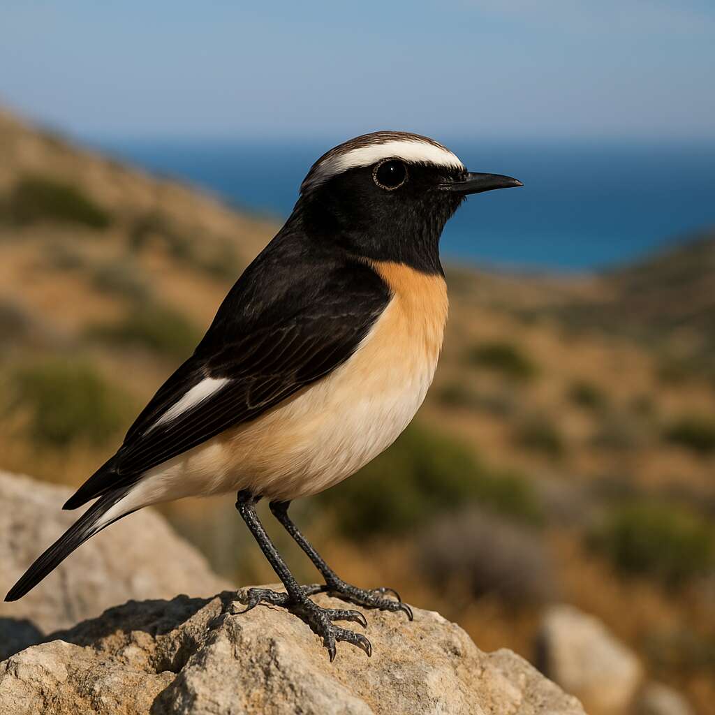 Discover the Unique Beauty of the Cyprus Wheatear (endemic) Oenanthe ...